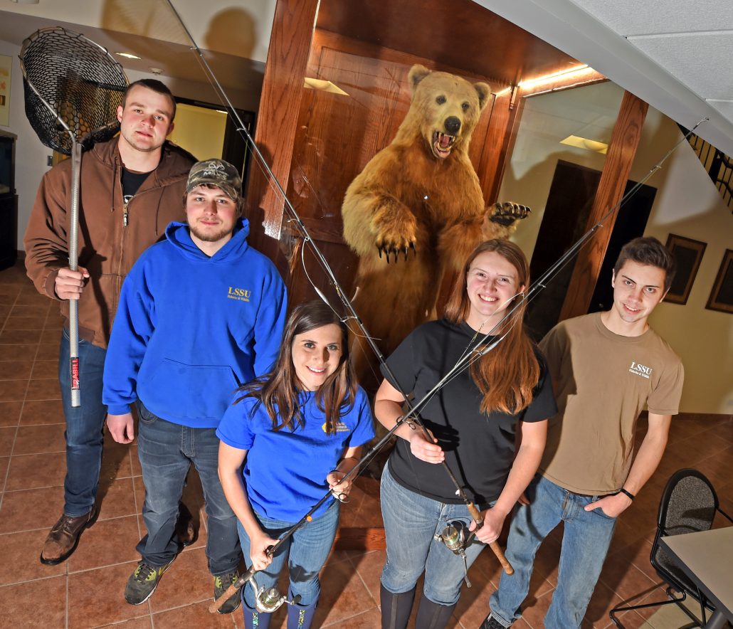 For LSSU fisheries students, walleyes pay off | Lake Superior State ...