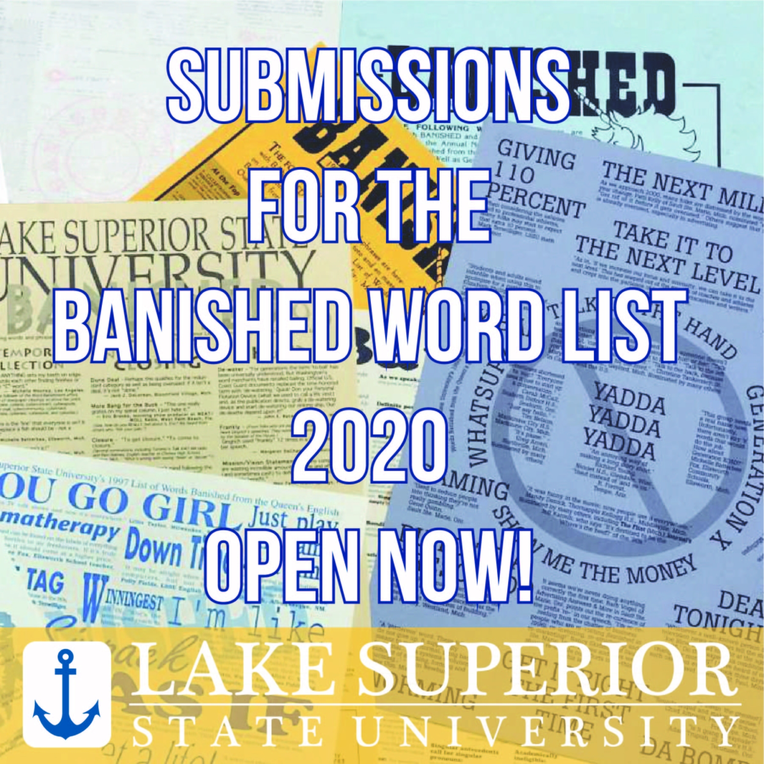 2019 Banished Word List Accepting Submissions