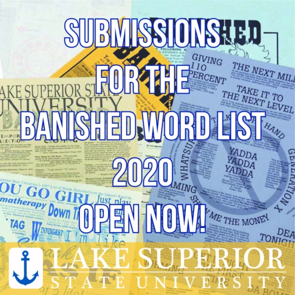 2019 Banished Word List Accepting Submissions