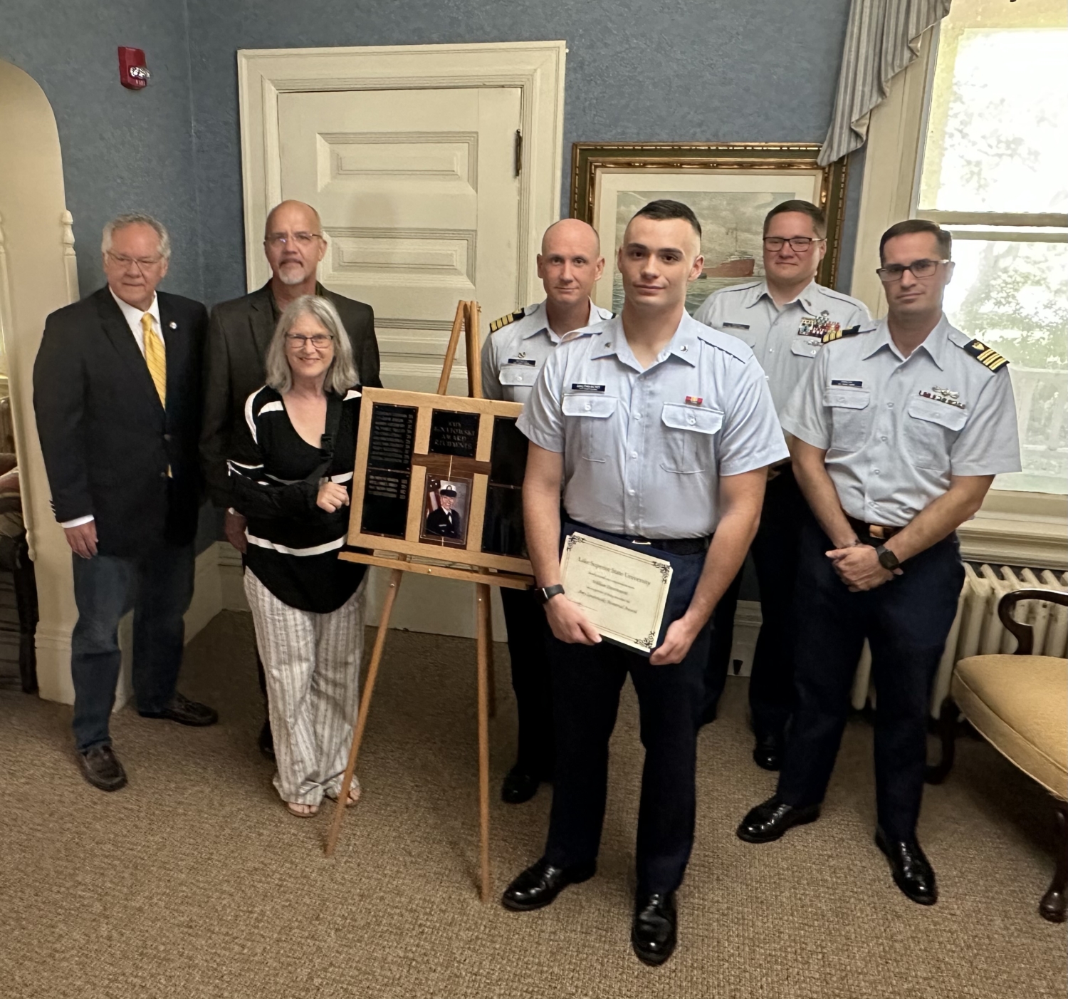 LSSU Student and US Coast Guard Reservist Receives 2023-24 Amy ...