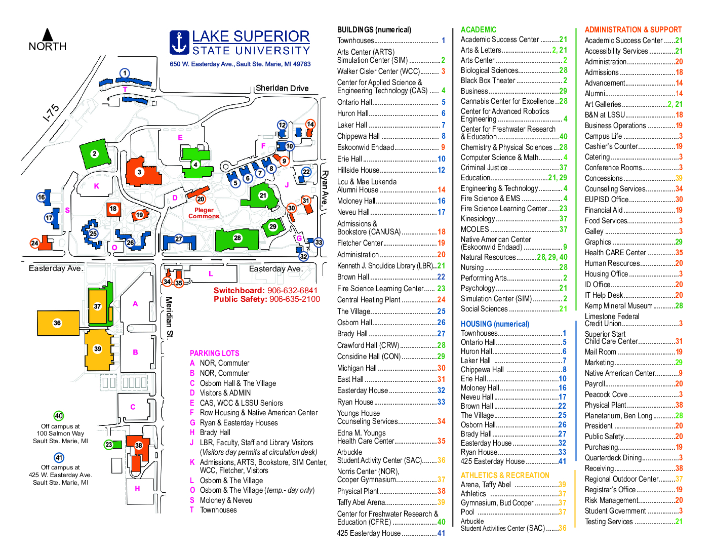 Campus Map - Lake Superior State University